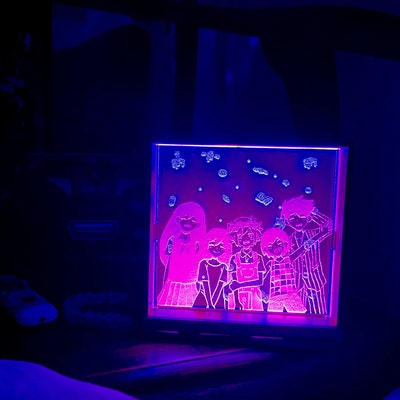 Omori Headspace Friends LED Light Box - Etsy