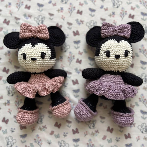 Mika the Mouse | Amigurumi Crochet Pattern by Linhas De Algodão ...