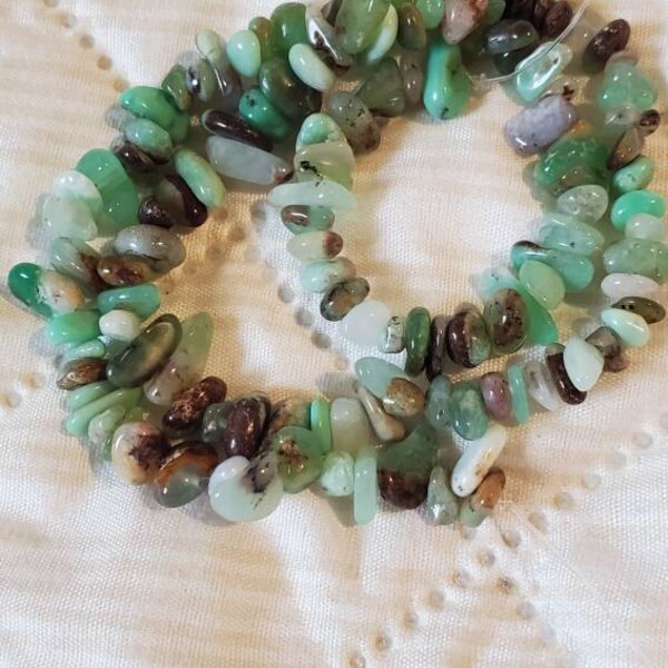 7 Chakra Natural Gemstone Crystal Chips Bag 1oz 7 Types Drilled Chip ...