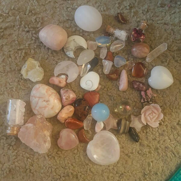 Full Moon Crystal Confetti Mystery Scoop Crystal Dip - Etsy