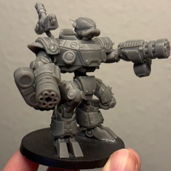 The Black Archon | Archvillain Games 3d Printed Miniature - Etsy