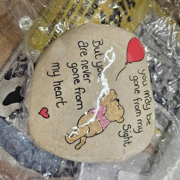 Bereavement Gift, Grave Ornament, Memorial Stone Gift. Friend Gift ...