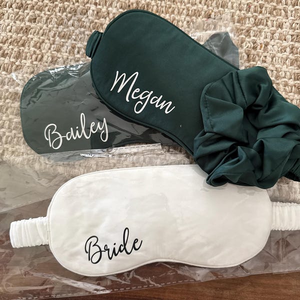 Emerald Green Pajamas, Forest Green, Sage Satin Pyjamas, Bridal Pjs ...