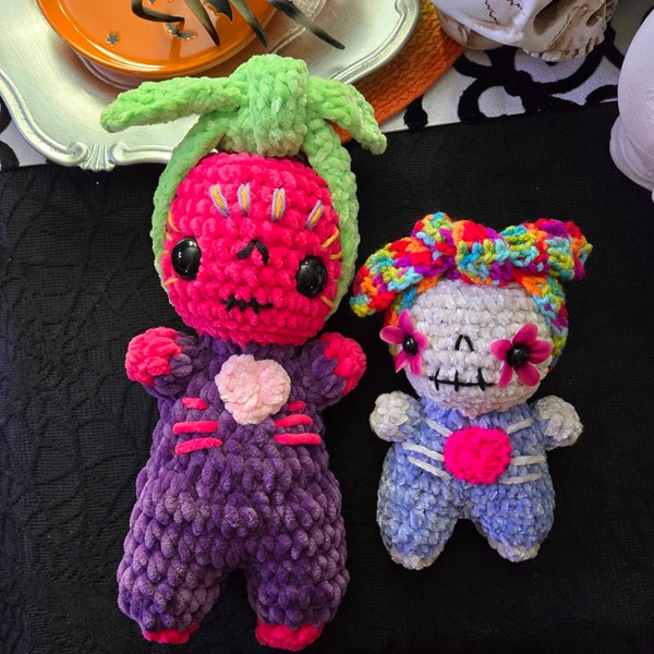 Zeek the Zombie Amigurumi Crochet Pattern, Halloween Pattern, Spooky ...