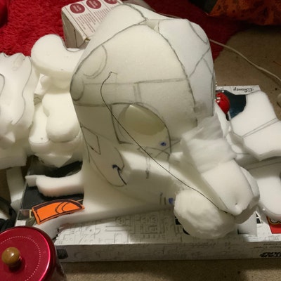 Bucket Style Foam Fursuit Head Base and Liner Pattern - Etsy