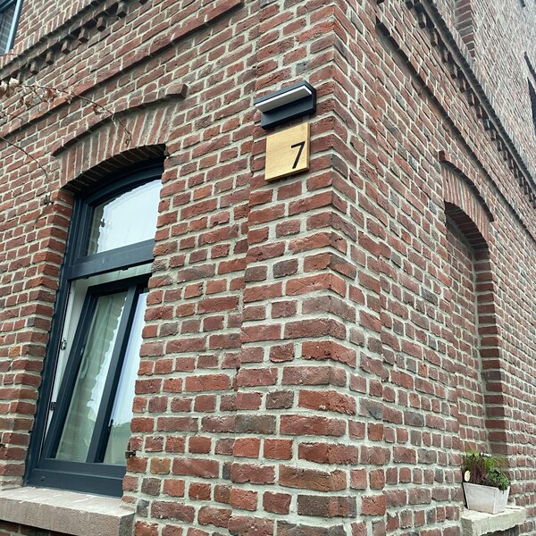 Square House Sign family Name Square House Sign Made of Oak ...