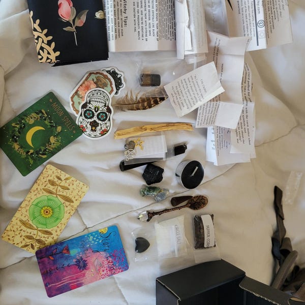 Otherworldly Witch Kit Witchcraft Supplies Mystery Box Magick Gift for ...