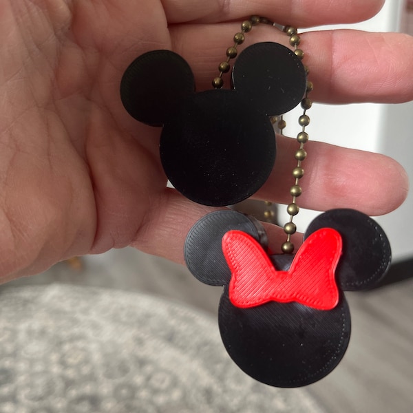 Mickey Mouse Ceiling Fan Pull | Disney Bedroom | Disney Home Decor - Etsy