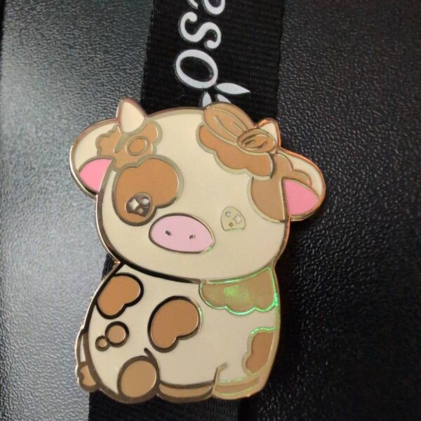 Fruit Cow Stickers, Kawaii Cow Sticker, Cute Strawberry Cow Sticker ...