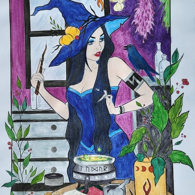 Colouring Heaven Winglings Special digital Download PDF - Etsy
