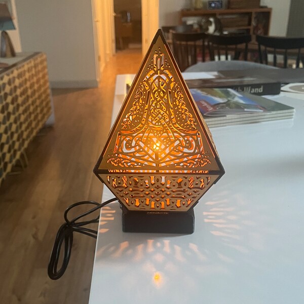 Viking Shadow Lantern Norse Thor Hammer Mjolnir Pegan Night Light - Etsy