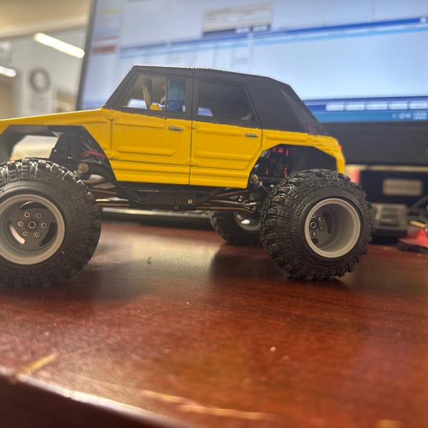 SCX24 Power Wagon High Clearance Front Bumper - Etsy