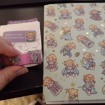 FF5 VINYL Stickers 4x6 Sticker Sheet Waterproof - Etsy