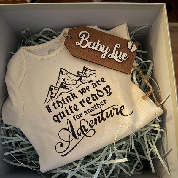 Another Adventure Onesie®, Fantasy Baby Announcement, Adventure ...
