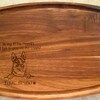 Personalized Engraved Cutting Board, Pug, Dog Board, Fur Dad, Fur Mom ...