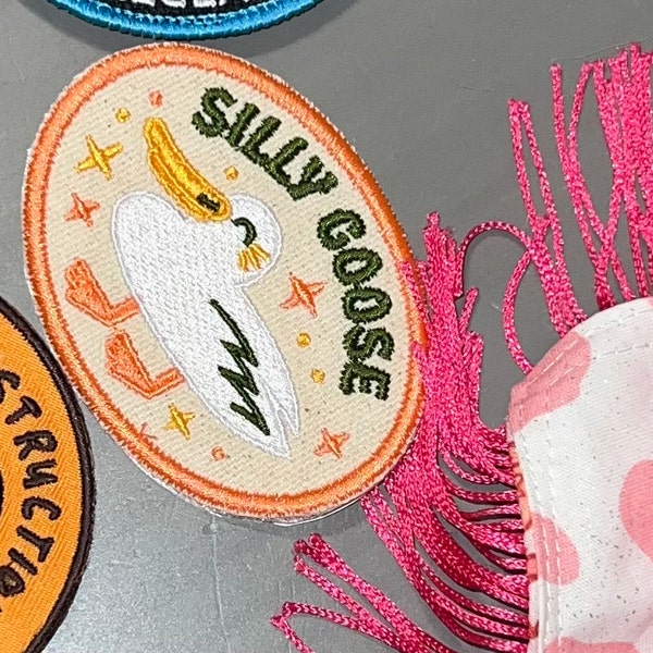 Silly Goose Patch - Etsy