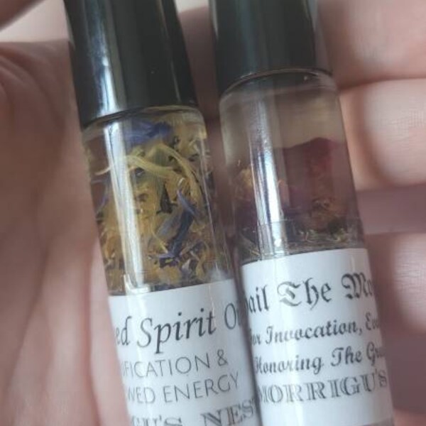 MORRIGAN INVOCATION OIL, Morrigan Goddess Ritual Oil, Spell Oil ...