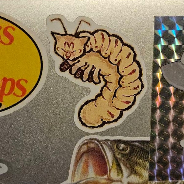 Isopod Kitty Cat Sticker Sheet - Etsy