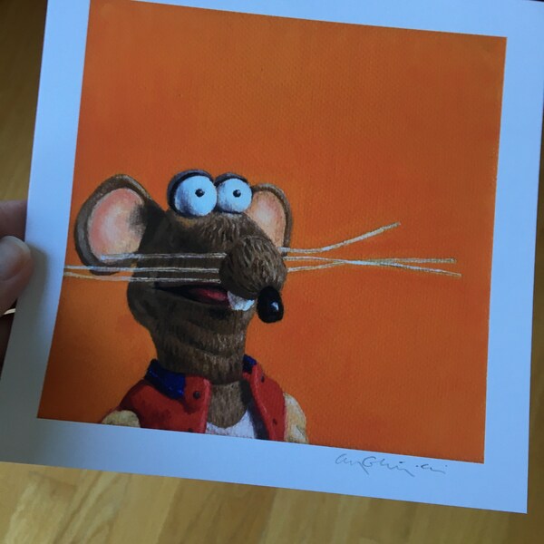 Rizzo the Rat Print - Etsy