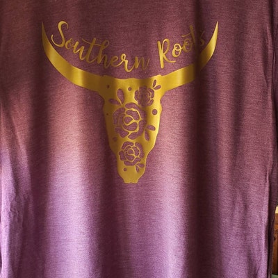 Southern Roots Longhorn Svg Eps Dxf Png Files for Cutting Machines ...