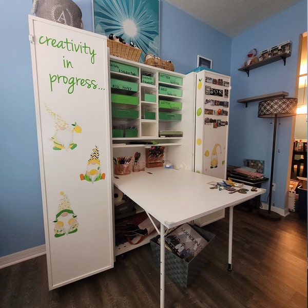 Creativity Wall Decal, Inspiring Artistic Quote, Art and Craft Room ...