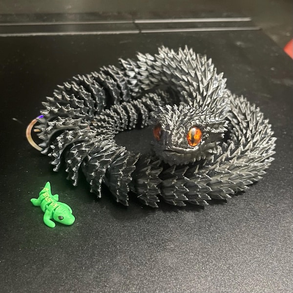 3D Printed Flappy Jacks Articulating Stingray Fidget Toy - Desk Decor ...
