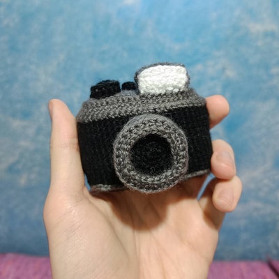 Photo Camera Crochet Pattern, Camera Amigurumi Pattern, Crochet Camera ...