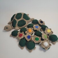 The ORIGINAL Turtle Memory Game PATTERN English Pdf ORIGINAL Stitched ...