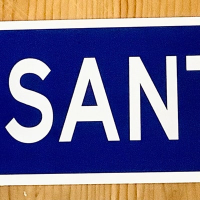 Santa Claus Gift, Santa Claus Sign, Santa Claus Decor, Santa Gift ...