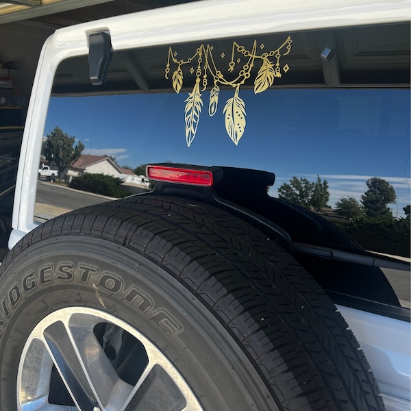 DESERT SUNSET Vinyl Decal Sticker, Adventure Decal Nature Decal Forest ...