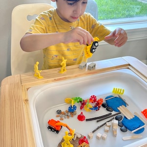 Honey Bee Sensory Kit Play Dough Sensory Bin Pollinator Toddler Gift ...