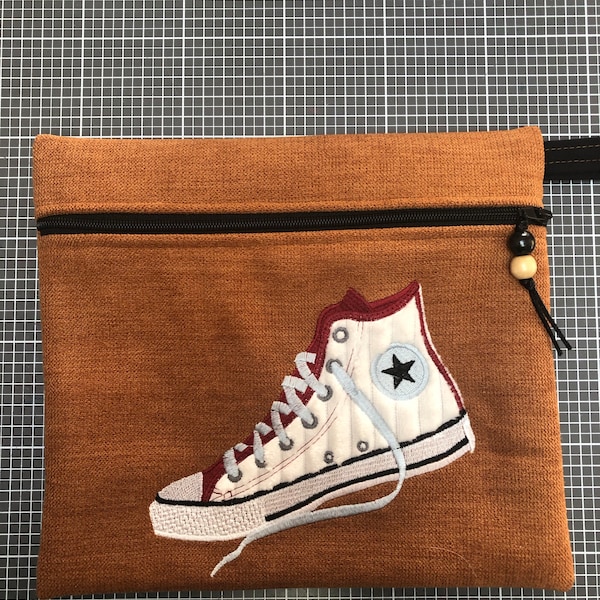 5 Sizes Converse All Star Applique Embroidery Designs, Converse ...