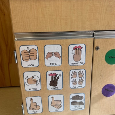 Basic Sign Language DIGITAL Pack. 16 Sign Language Cards, ASL - Etsy