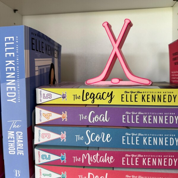 Fanfic Book Shelf Sign Library Sign Custom Colors Book Club Decor 3d ...