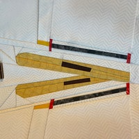 Goat 12 Inch Quilt Block, Foundation Paper Pieced Pattern With 2 ...