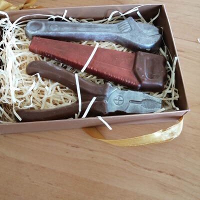 Chocolate Tractor, 3D Chocolate Tractor, Gift for Farmers, Handmade ...