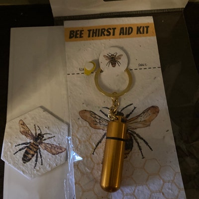 Bee Revival Kit With Plantable Paper rose Gold - Etsy