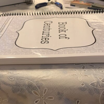 Book of Centuries Charlotte Mason Inspired - Etsy