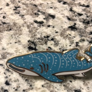 Happy Whale Shark Enamel Pin | Etsy
