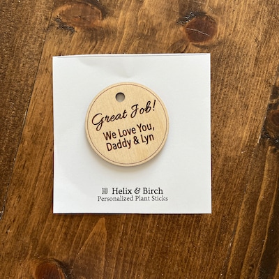 Thank You Retirement Plant Stick Gifts Party Favors, Custom Retirement ...