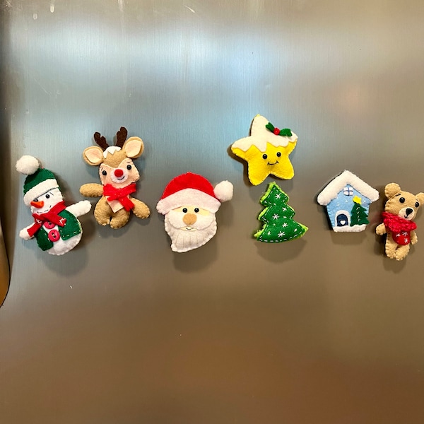 Handmade Felt Mini Bugs, Felt Bug Collection Butterfly, Bee, Fly ...