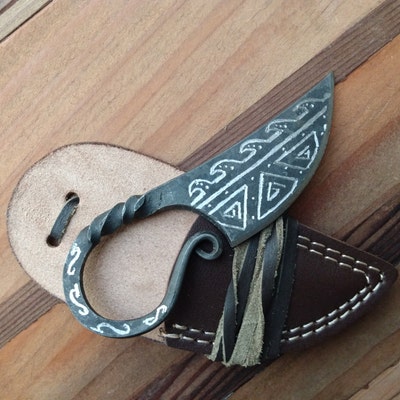 Dragons Tooth Neck Knife, Foraging Tool - Etsy