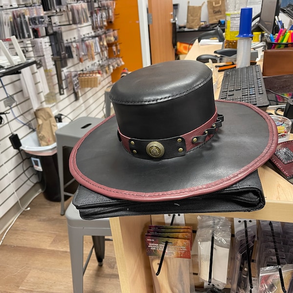 Plague Doctor Hat Pattern - Leather DIY PDF Template - Etsy