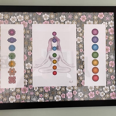 Chakra Posters Meditation Chakra Art Chakra Prints - Etsy