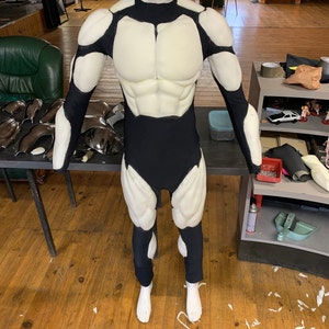 Muscle Suit Chrome Cosplay - Etsy