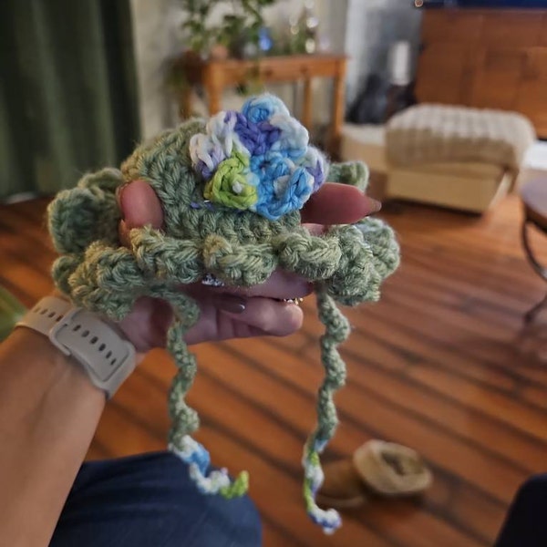 Crochet Cat Hat Pattern, Flower Hat - Etsy