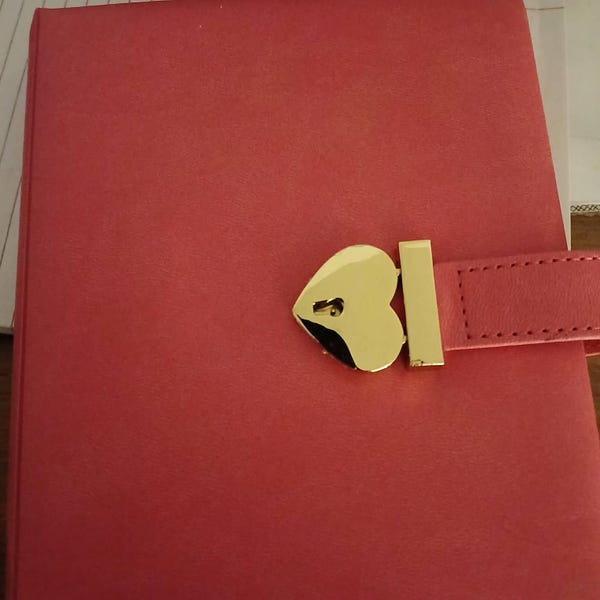 Custom Lock Journal With Refillable Page, PU Leather Journal, Journal ...