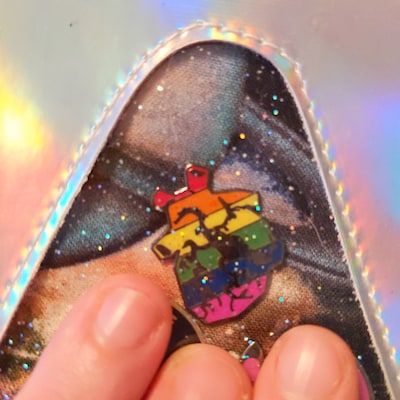 Gay Pride Heart Hard Enamel Pin Queer Bi Lgbtq Pansexual - Etsy