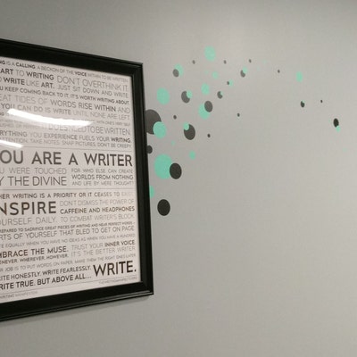 The Writing Manifesto Print Gift for Writer, Author, Poet, Novelist ...