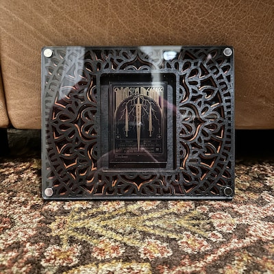 MTG Custom Wooden Card Display Magic the Gathering Card Frame Trading ...